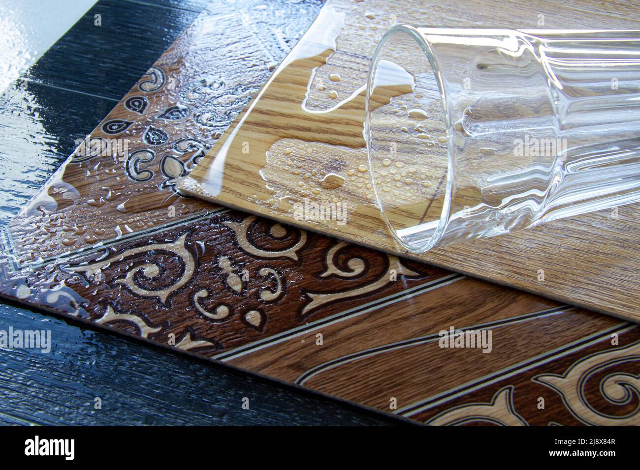 Waterproofness of linoleum. Protection of floor coverings from moisture ...