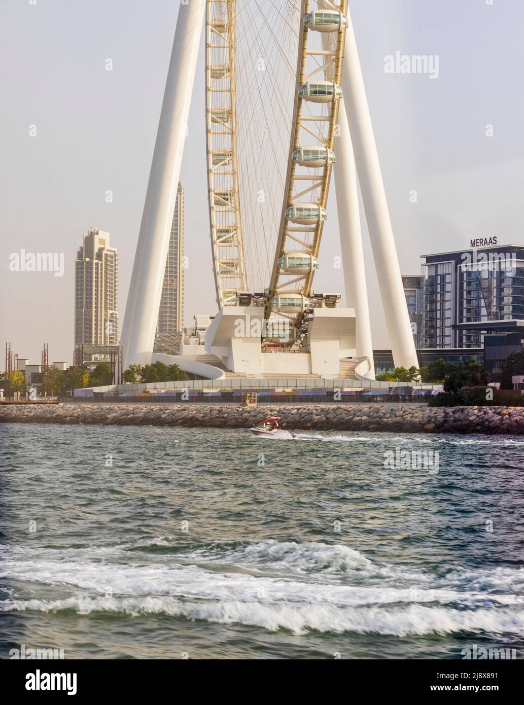 Dubai, UAE - 05.06.2022 - Man made island Blue waters by MERAAS ...