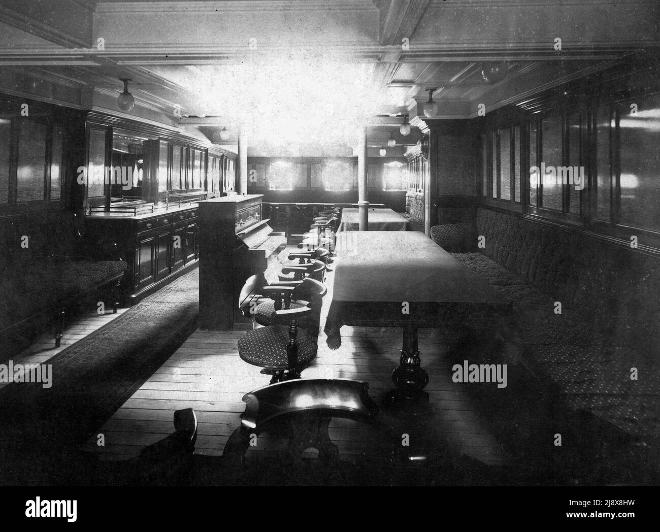 Empress of india passenger ship saloon hi-res stock photography and ...