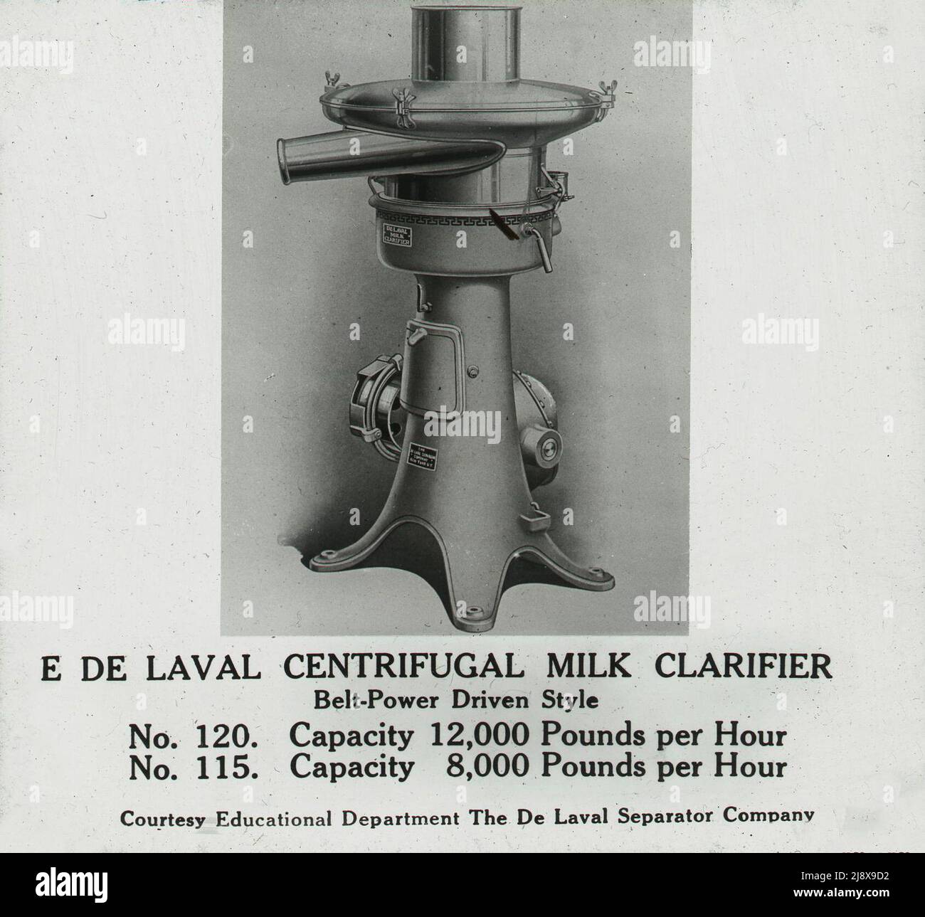 Centrifugal milk clarifier hi-res stock photography and images - Alamy