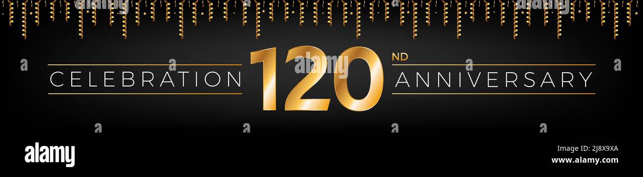 120th anniversary Stock Vector Images - Alamy