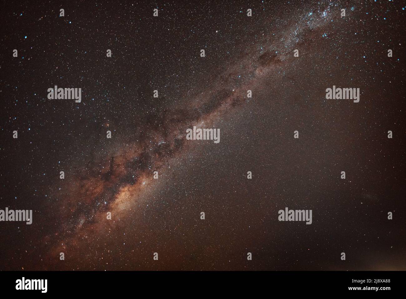Nightscape of the Milky Way in Australia Stock Photo - Alamy
