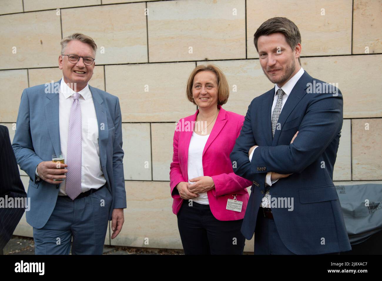 left to right Markus WAGNER, chairman of the AfD parliamentary group ...