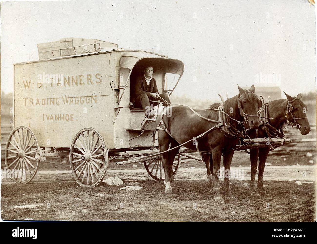 Archival trading wagon hi-res stock photography and images - Alamy