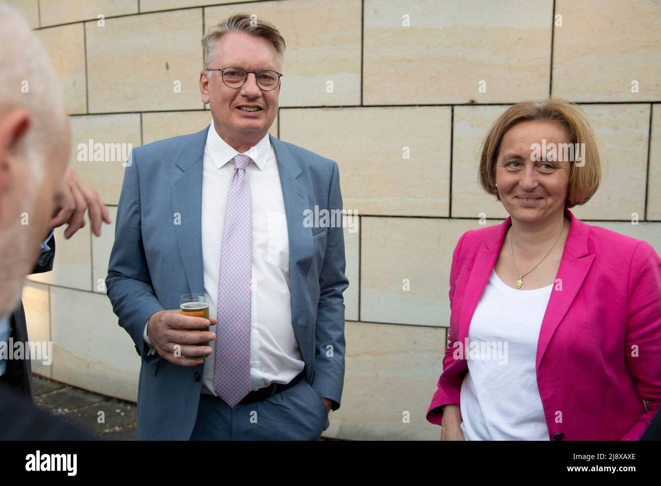 left to right Markus WAGNER, chairman of the AfD parliamentary group ...