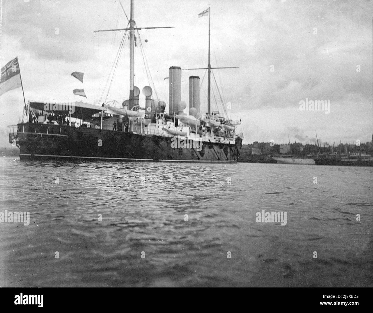 Hms royal arthur Black and White Stock Photos & Images - Alamy