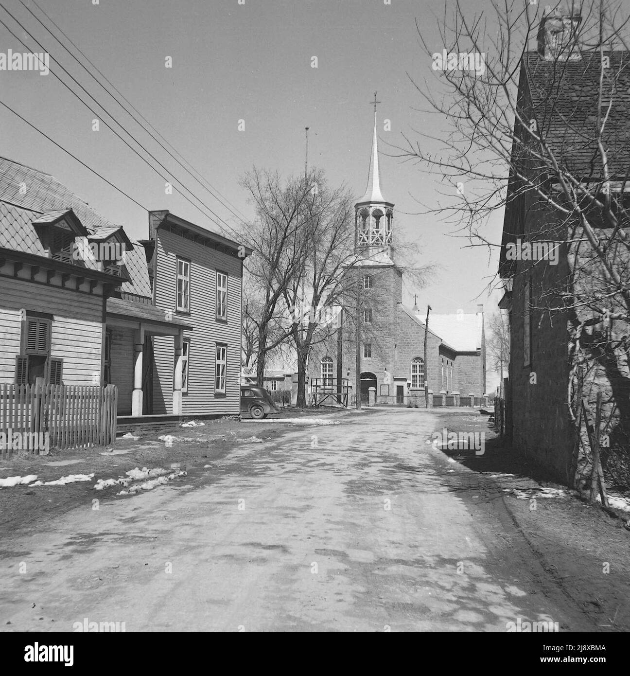 St Francis Xavier Church Kahnawake Quebec Canada at Madeline Hardwicke blog