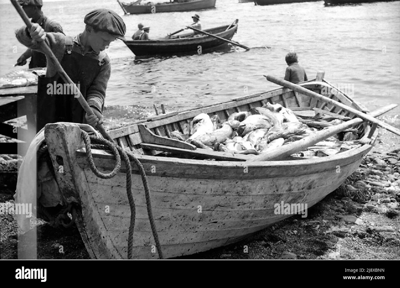 1940s fishing boat hi-res stock photography and images - Alamy