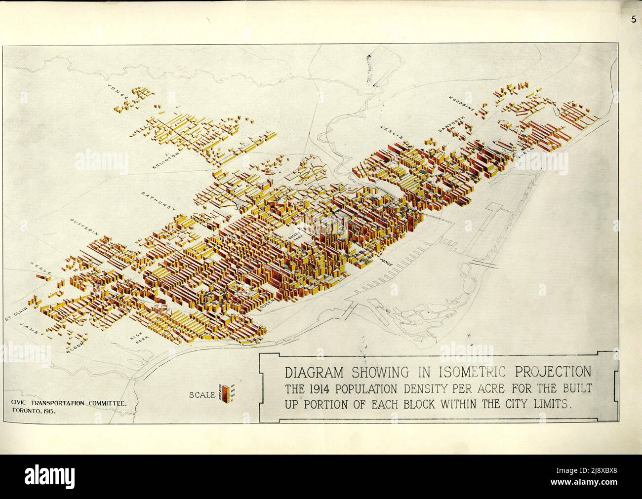 Population density map hi-res stock photography and images - Alamy