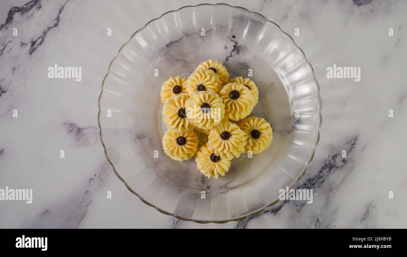 "Kuih Semperit" or scottish butter cookies is a Malaysian traditional ...