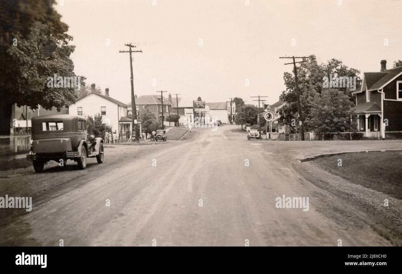 Looking south along Main Street, in Kleinburg, Ontario, Canada Stock ... Looking south along Main Street, in Kleinburg, Ontario, Canada Stock ...