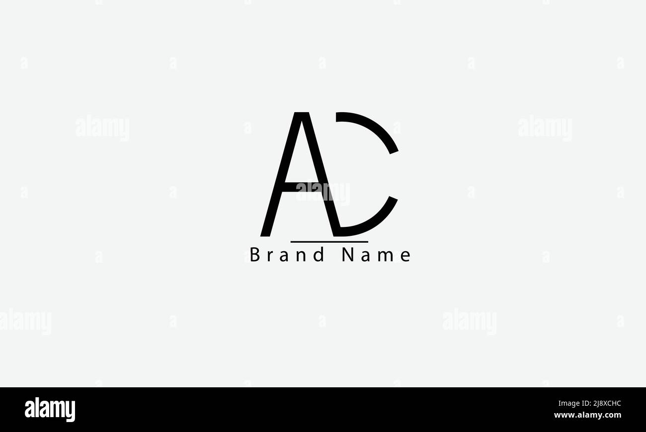 Alphabet letters Initials Monogram logo AC CA A C Stock Vector Image ...