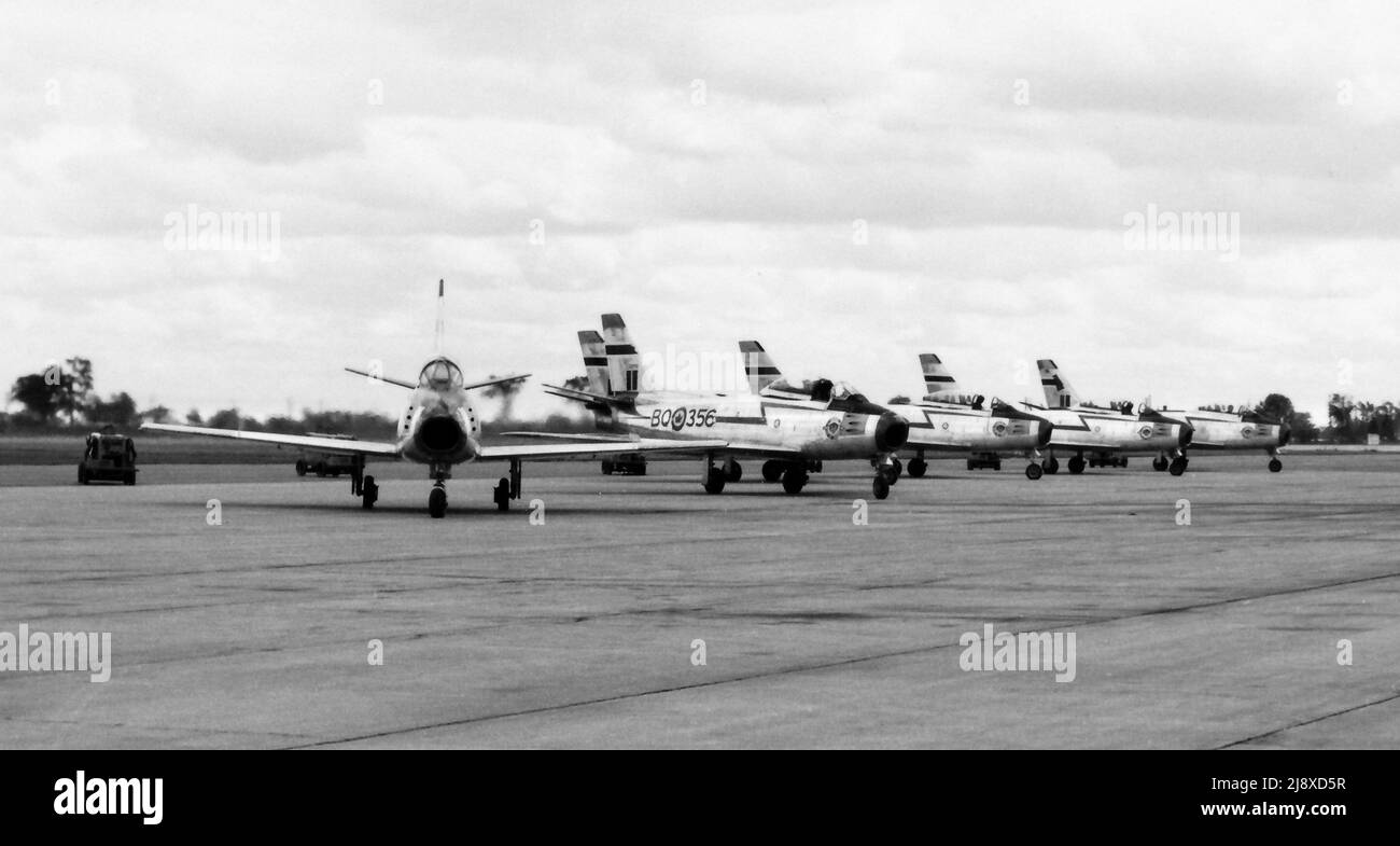Rcaf sabres hi-res stock photography and images - Alamy