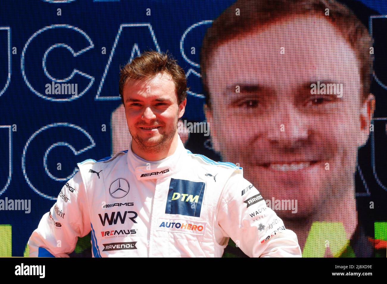 Portimao: DTM race at Portimao 2022, #22 Lucas Auer (AUT), Mercedes AMG ...