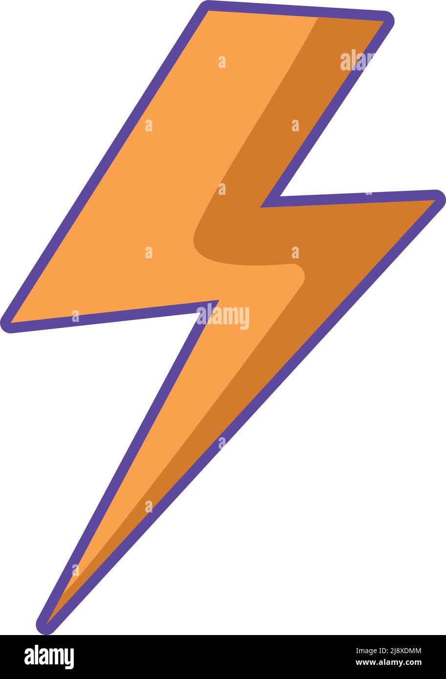 yellow thunder design Stock Vector Image & Art - Alamy