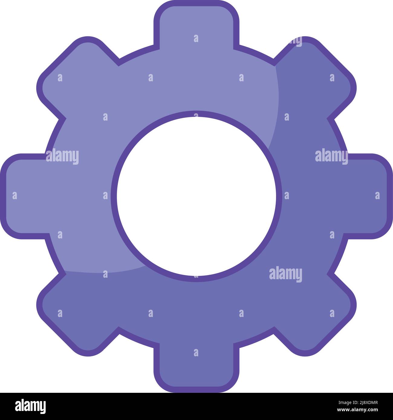 purple gear design Stock Vector Image & Art - Alamy
