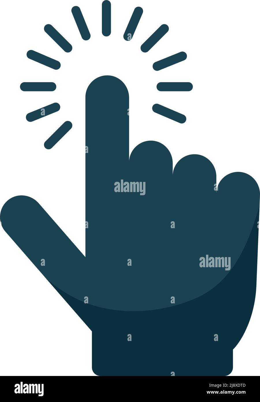 blue mouse pointer Stock Vector Image & Art - Alamy