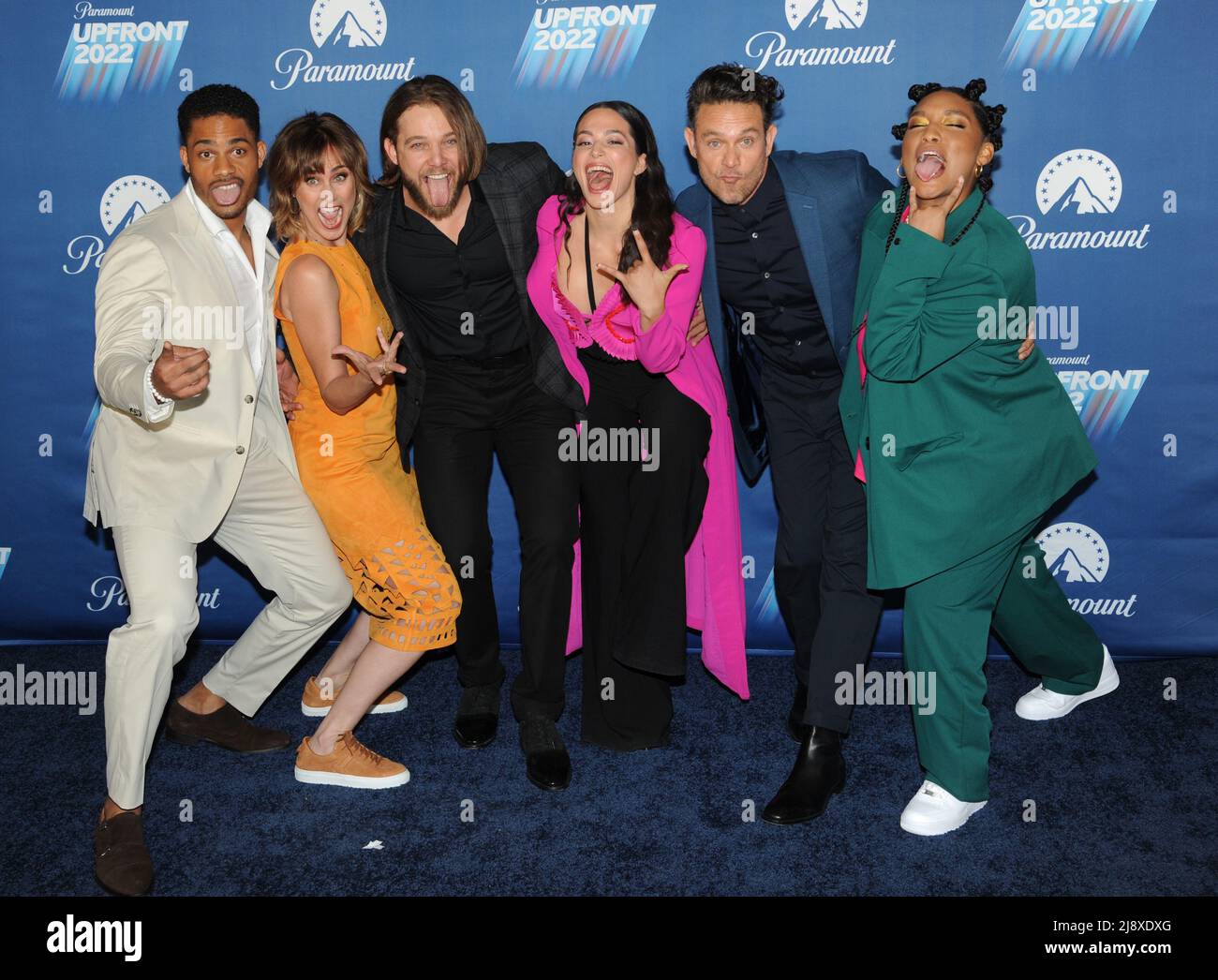 New York, NY, USA. 18th May, 2022. Jordan Calloway, Diane Farr, Max ...