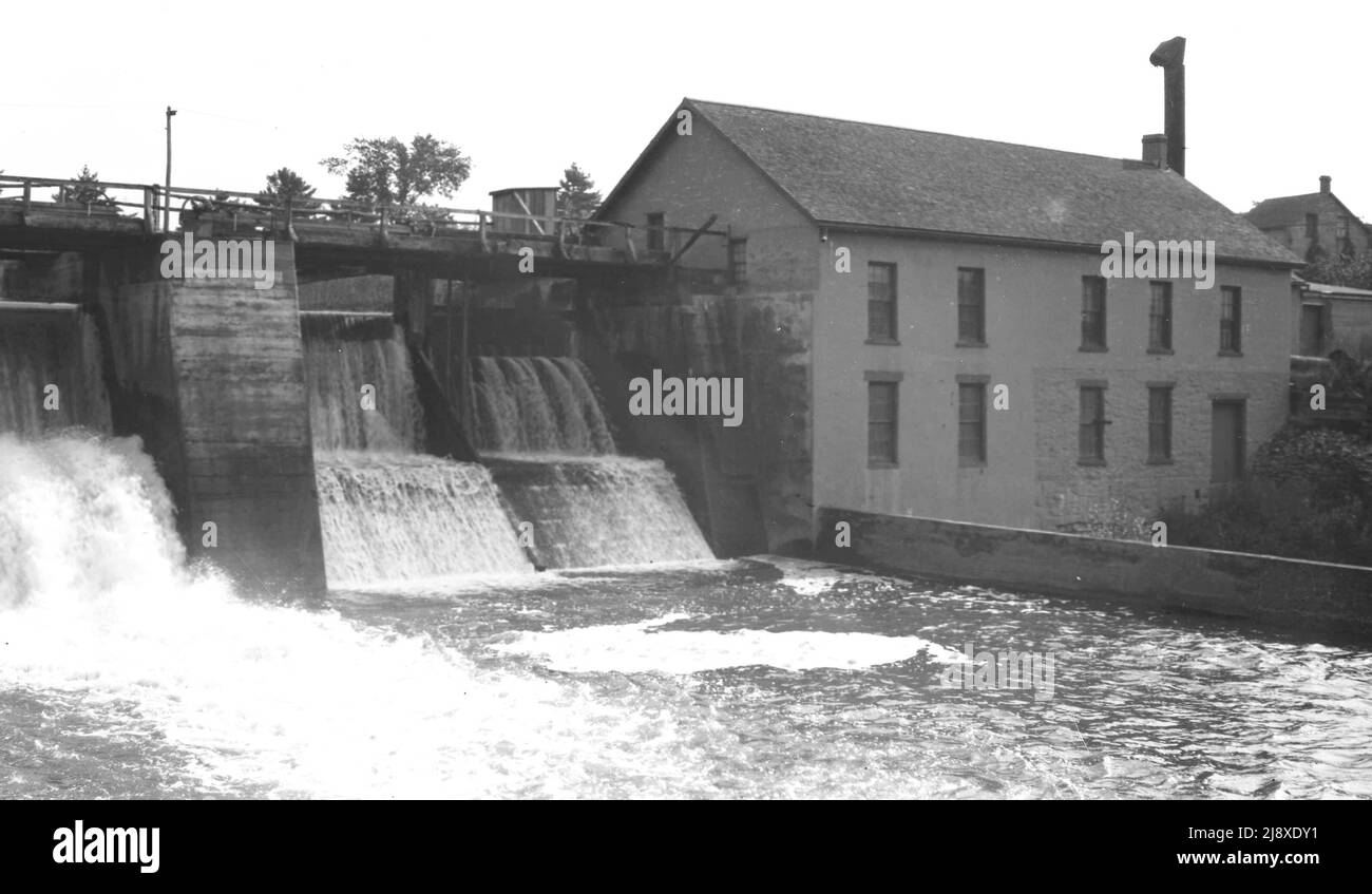 Old Powerhouse, Port Hope, Ontario ca. 1912 Stock Photo - Alamy