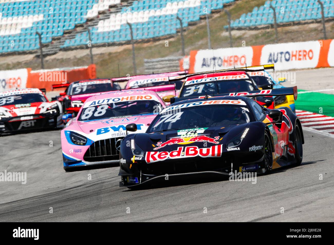 Portimao: DTM race at Portimao 2022, #74 Felipe Fraga (BRA), Ferrari ... Portimao: DTM race at Portimao 2022, #74 Felipe Fraga (BRA), Ferrari ...