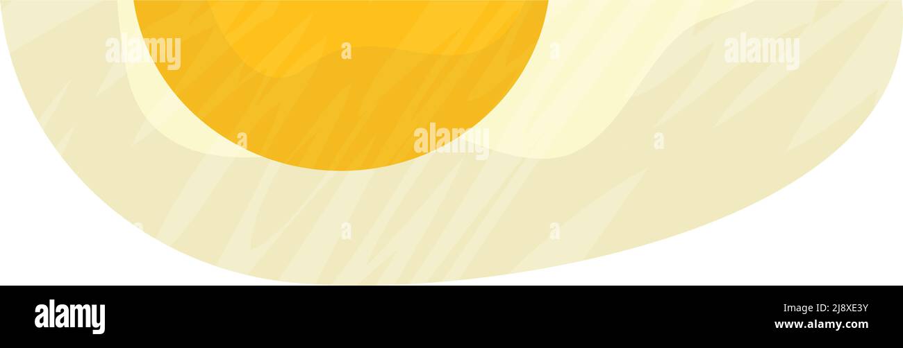 egg slice illustration Stock Vector Image & Art - Alamy