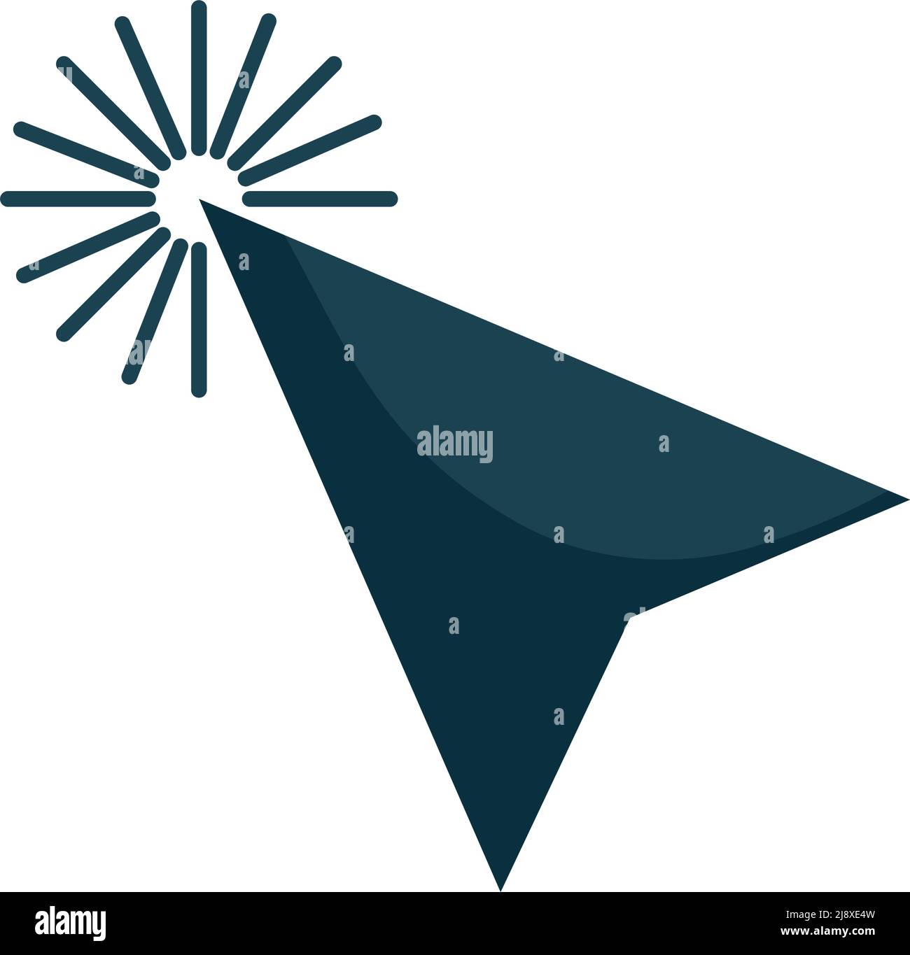 blue arrow cursor Stock Vector Image & Art - Alamy