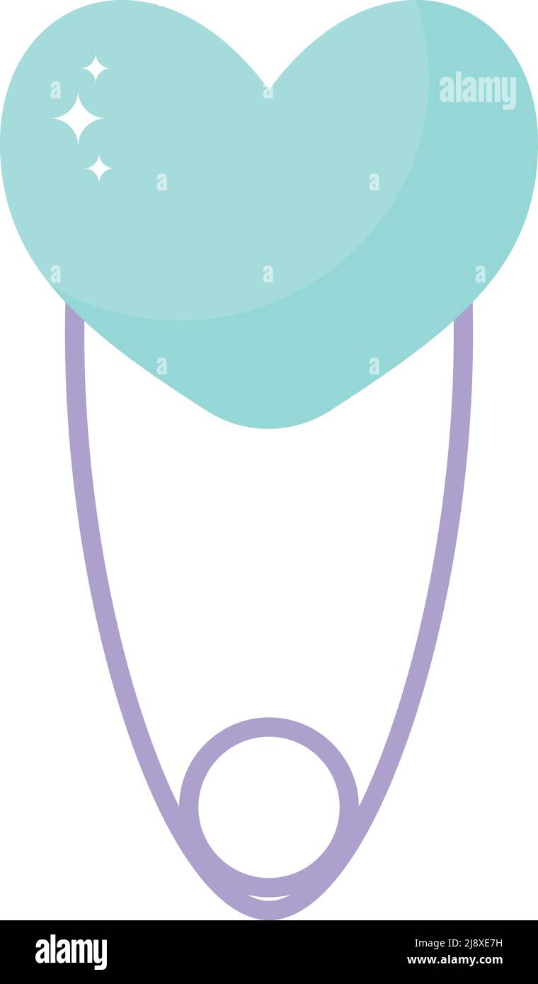 heart clothespin design Stock Vector Image & Art - Alamy