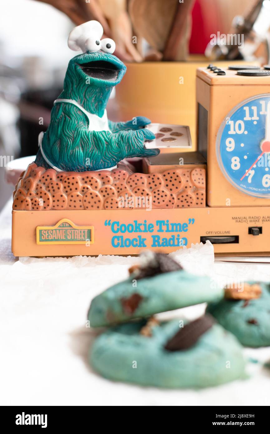 cookie monster cookies Stock Photo - Alamy