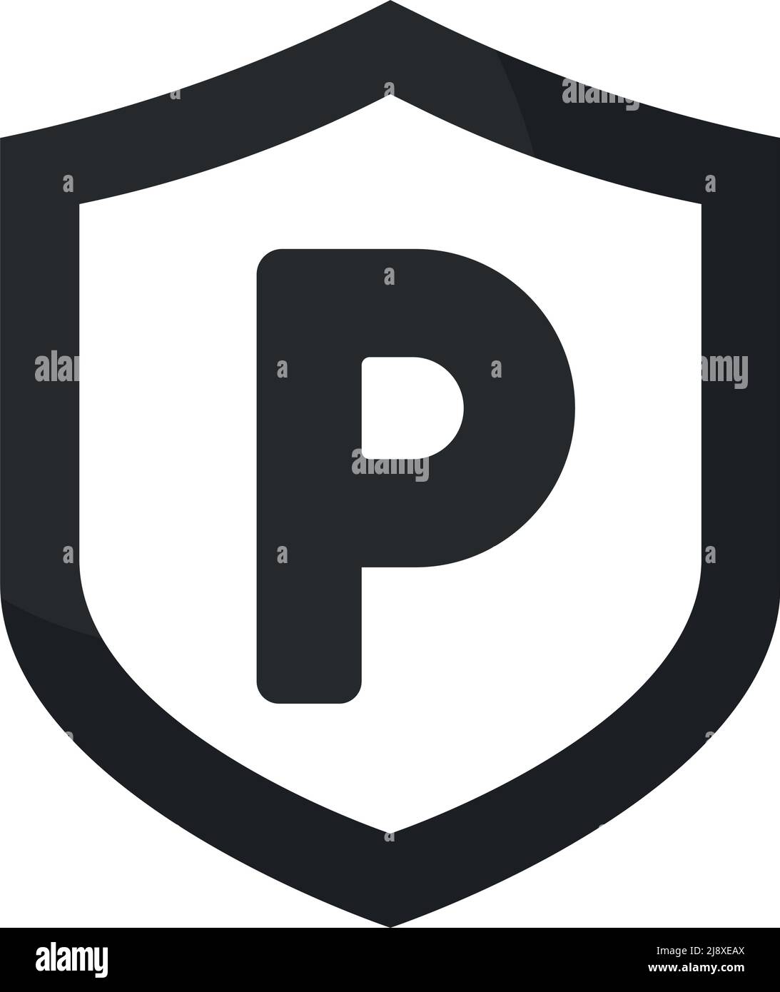 parking shield design Stock Vector Image & Art - Alamy
