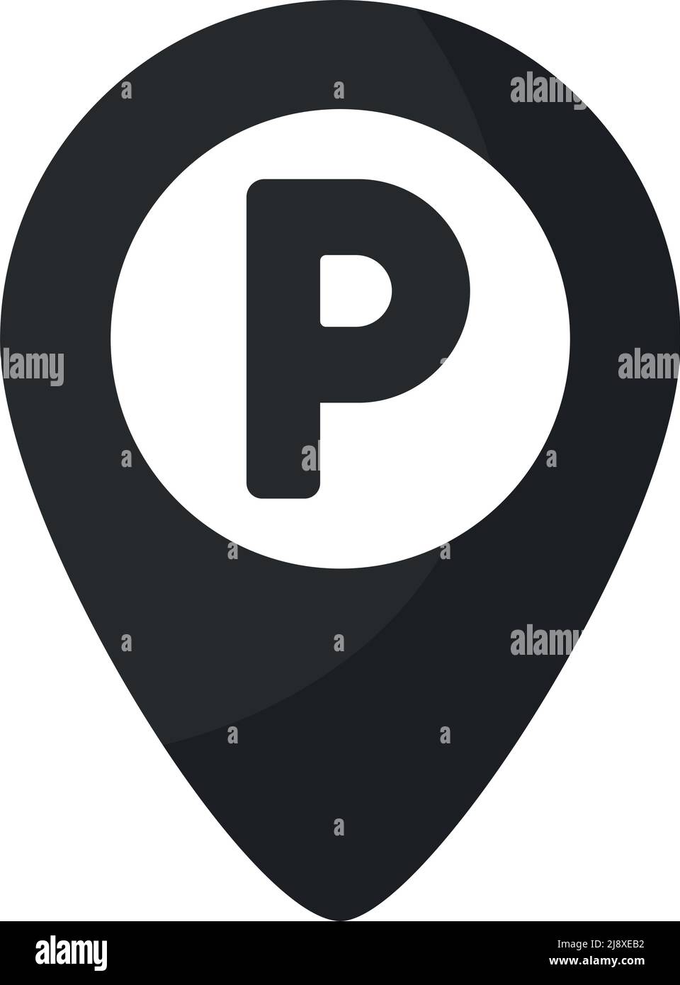 parking location mark Stock Vector Image & Art - Alamy