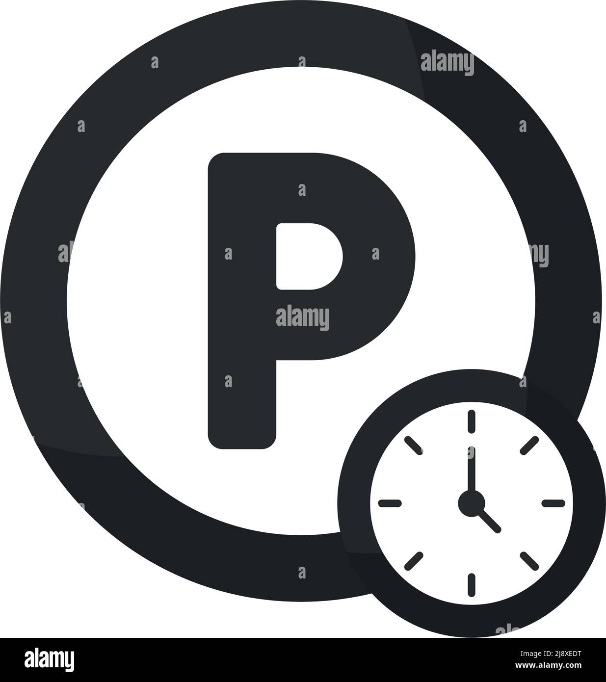 parking time symbol Stock Vector Image & Art - Alamy