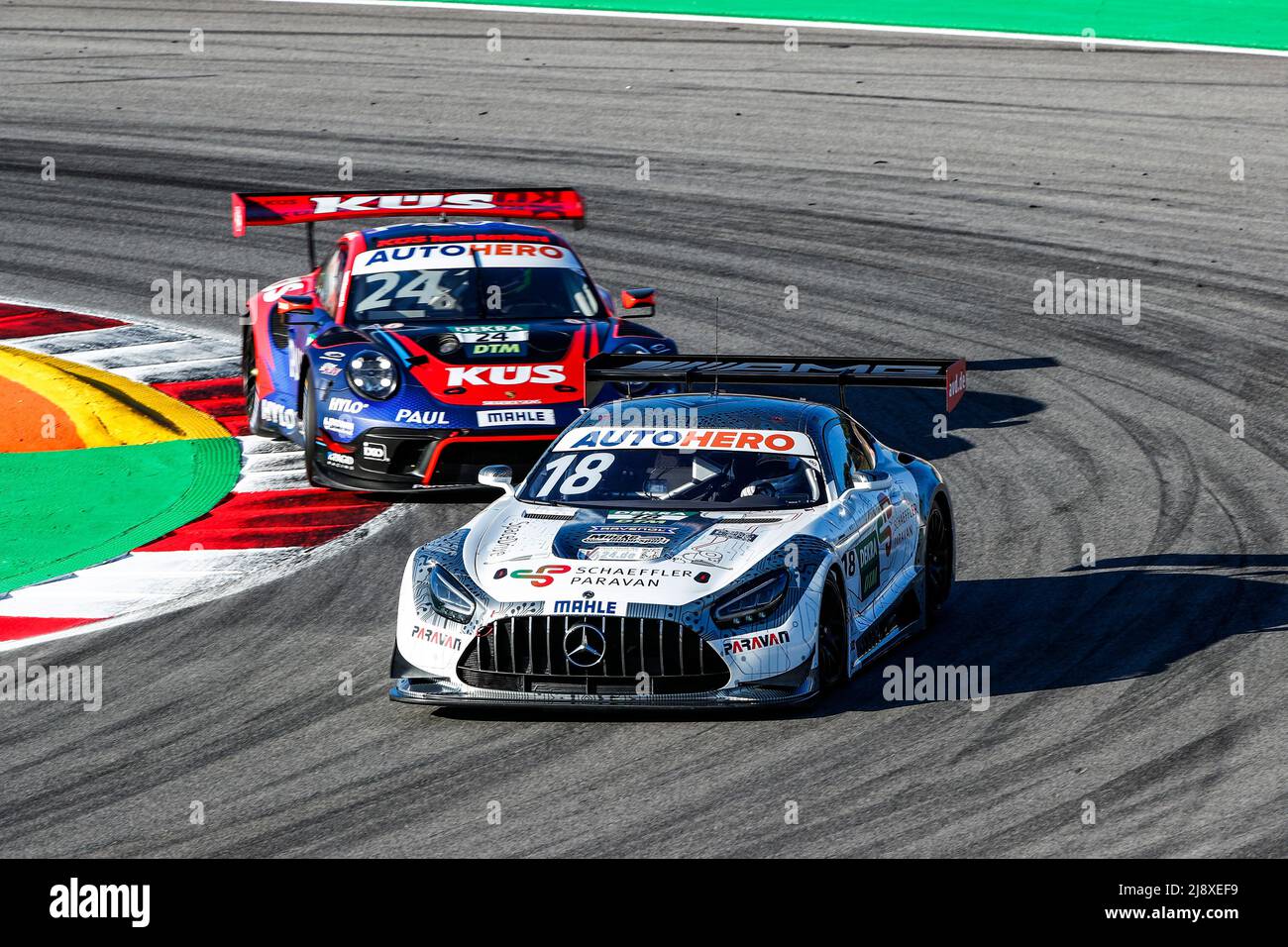 Portimao: DTM race at Portimao 2022, #18 Maximilian Buhk (D), Mercedes ...
