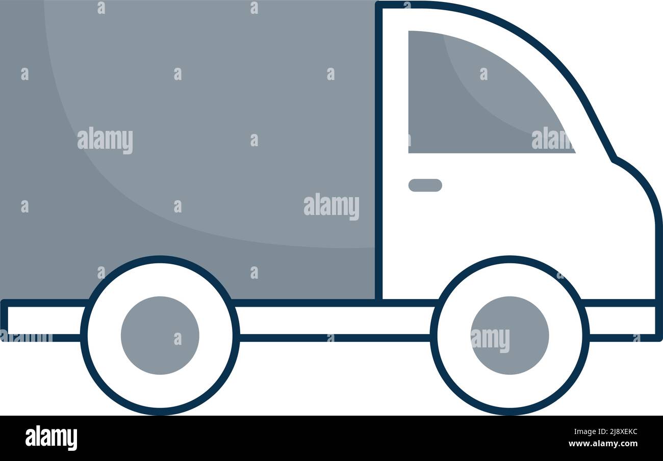 gray truck design Stock Vector Image & Art - Alamy