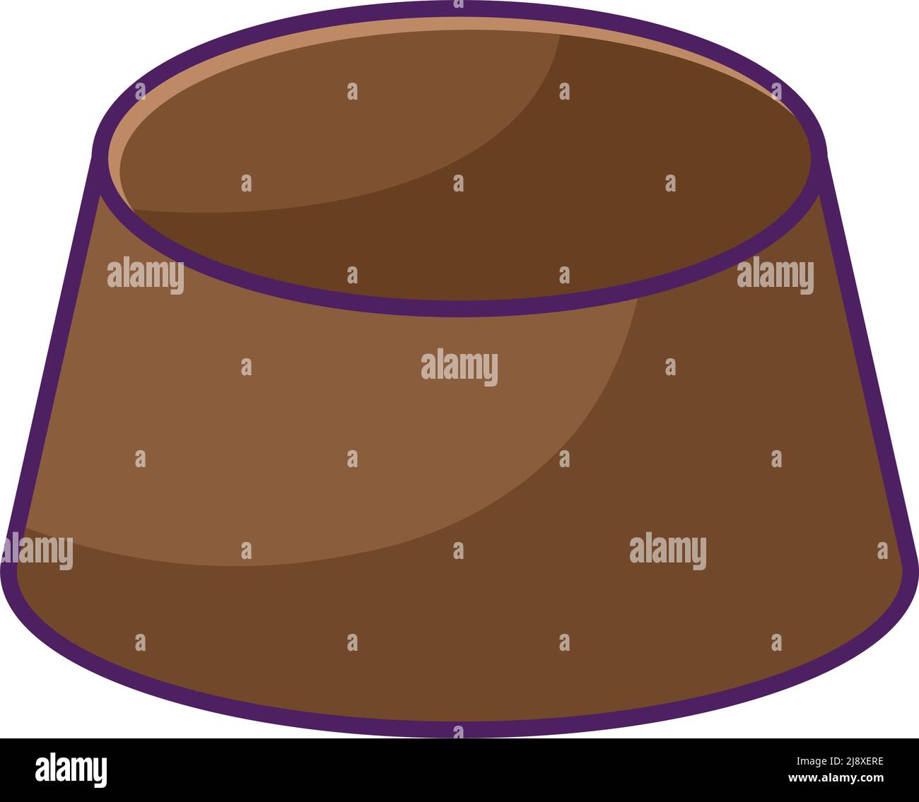 chocolate piece illustration Stock Vector Image & Art - Alamy
