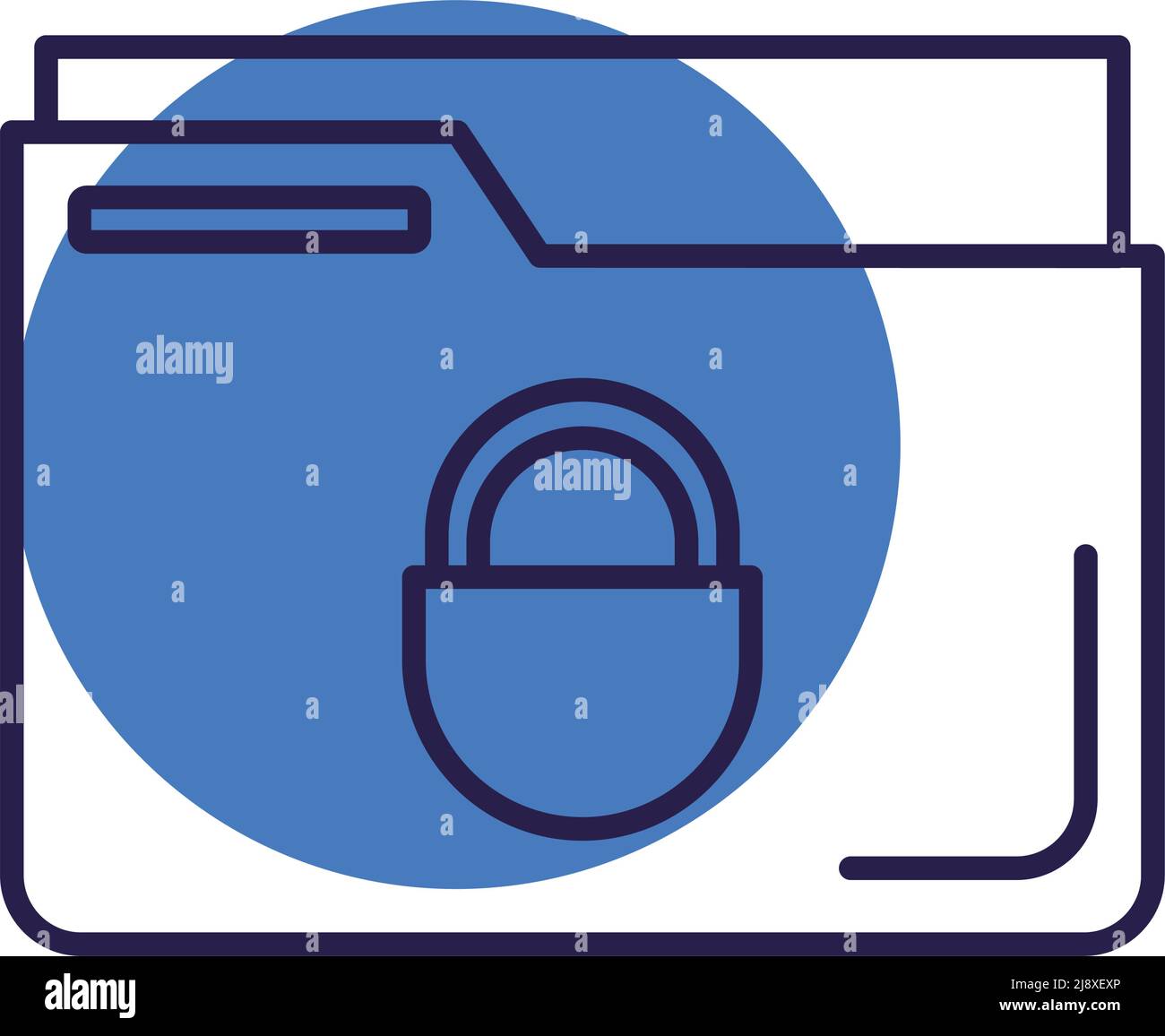 secret folder design Stock Vector Image & Art - Alamy