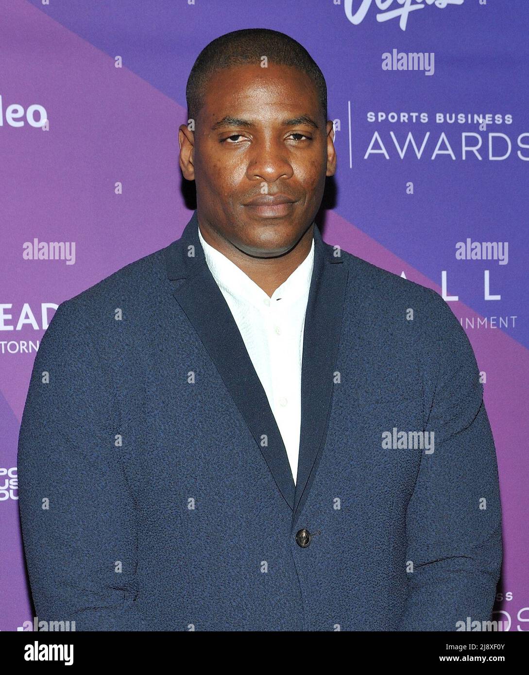 Wade Ogunleye attends the 2022 Sports Business Awards at the Marriott ...