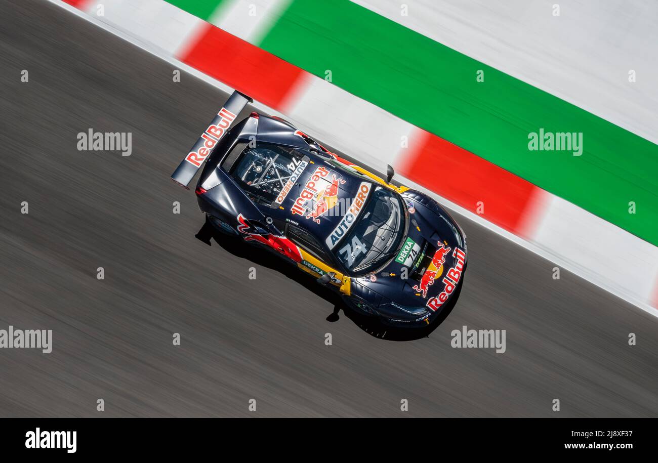 Portimao: DTM race at Portimao 2022, #74 Felipe Fraga (BRA), Ferrari ...