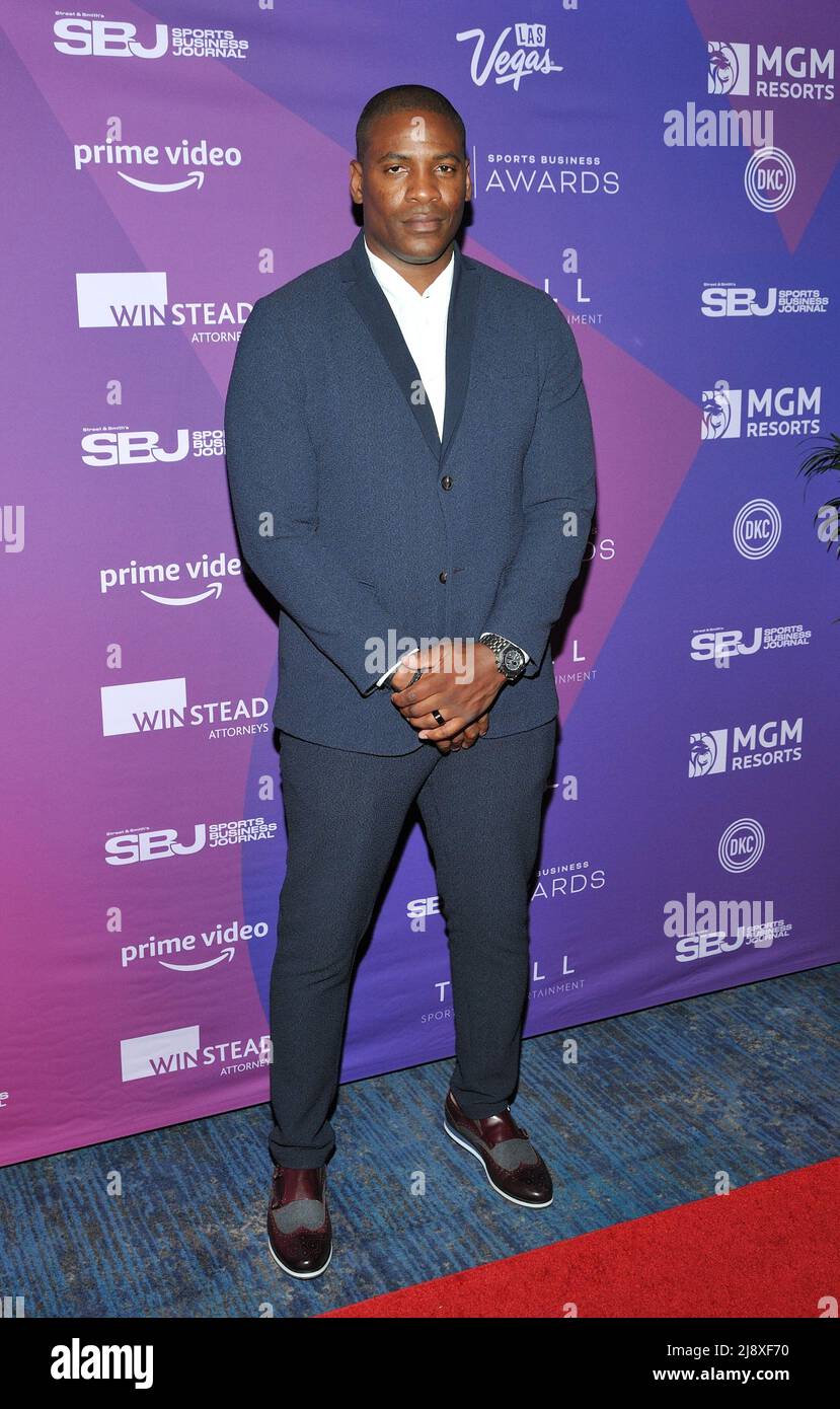 Wade Ogunleye attends the 2022 Sports Business Awards at the Marriott ...