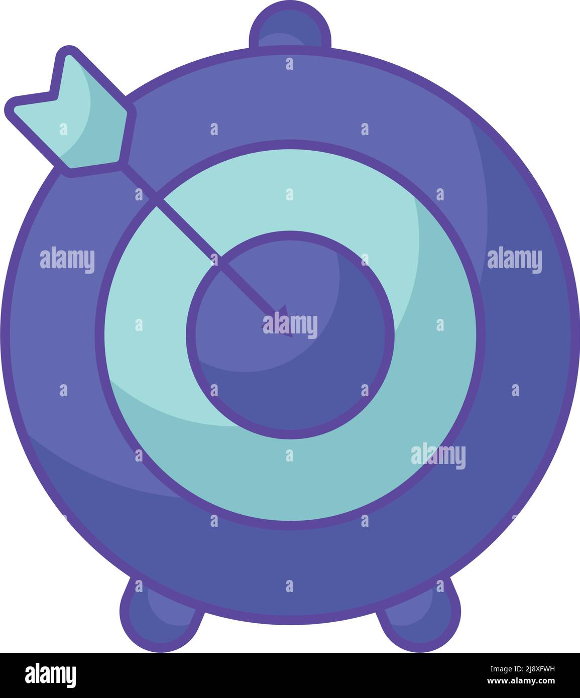 purple target design Stock Vector Image & Art - Alamy