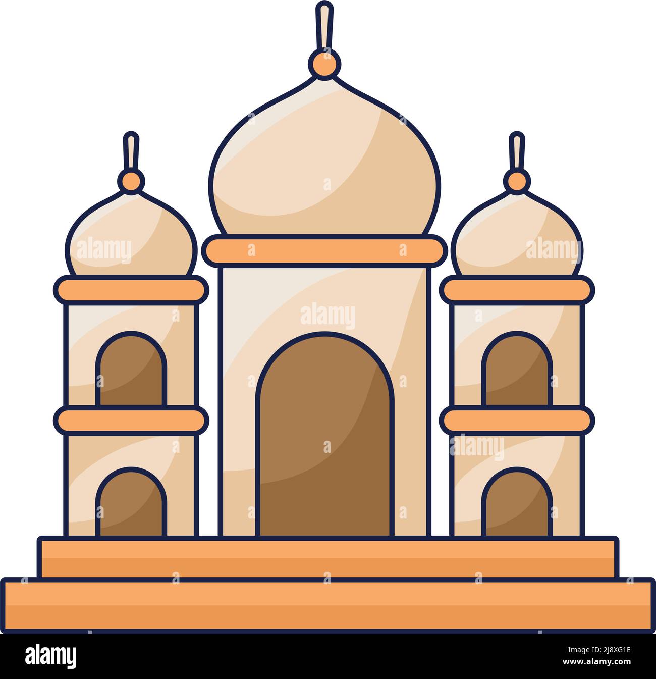 Taj mahal beautiful Cut Out Stock Images & Pictures - Alamy