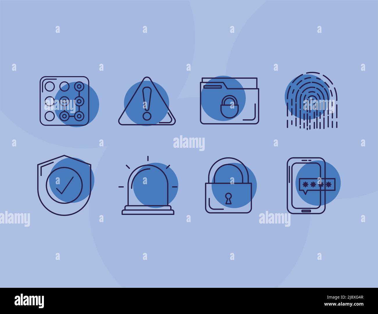 Secure items Stock Vector Images - Alamy