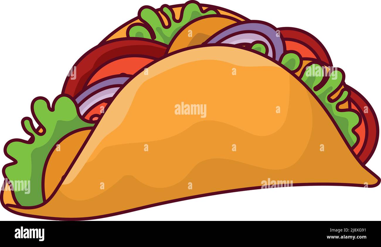 mexican taco design Stock Vector Image & Art - Alamy