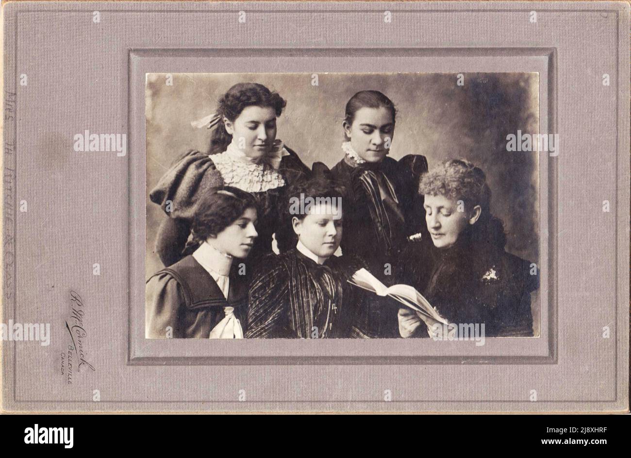 Mary Ritchie (lived 1842-1929, formerly Mary Holden) and her Sunday ...