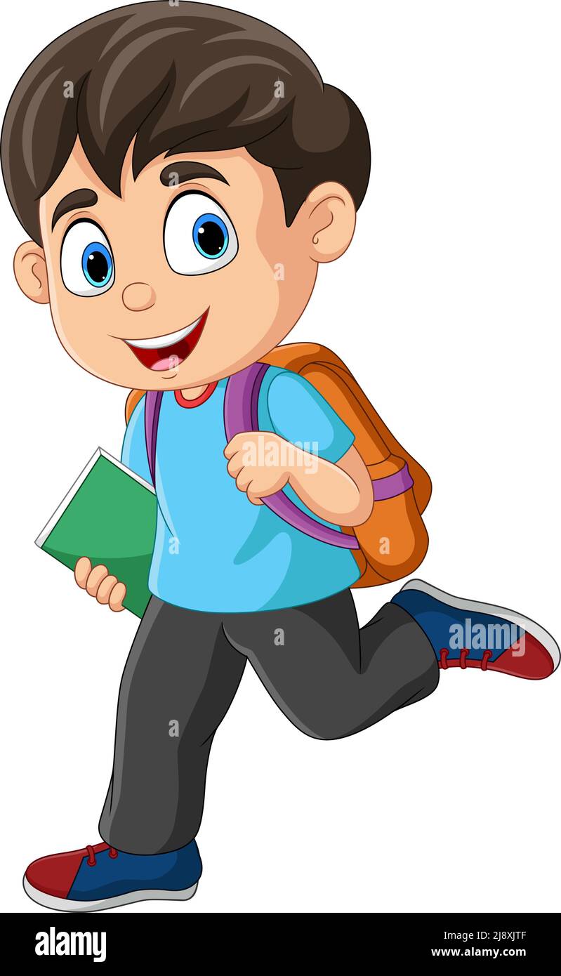 Children walking uniform school Cut Out Stock Images & Pictures - Alamy