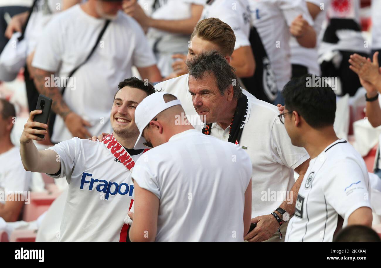 firo: May 18, 2022 Fuvuball, football: UEFA Europa League, EL, season ...