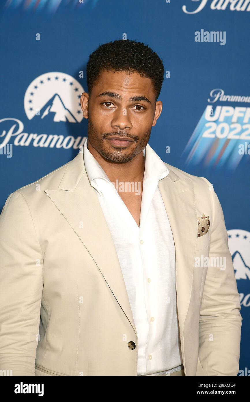 Jordan Calloway attends the Paramount Upfront 2022 on May 18, 2022 at ...