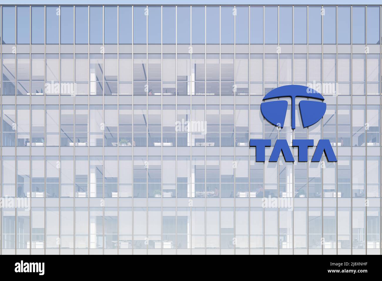 Tata logo hi-res stock photography and images - Alamy