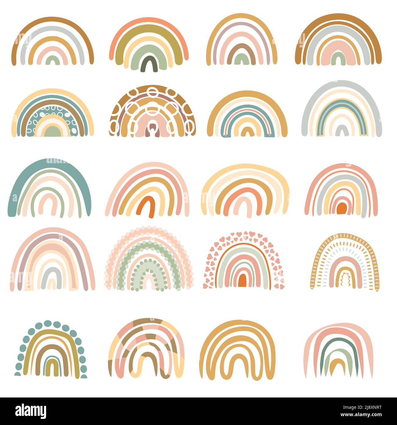 Boho rainbow hi-res stock photography and images - Alamy