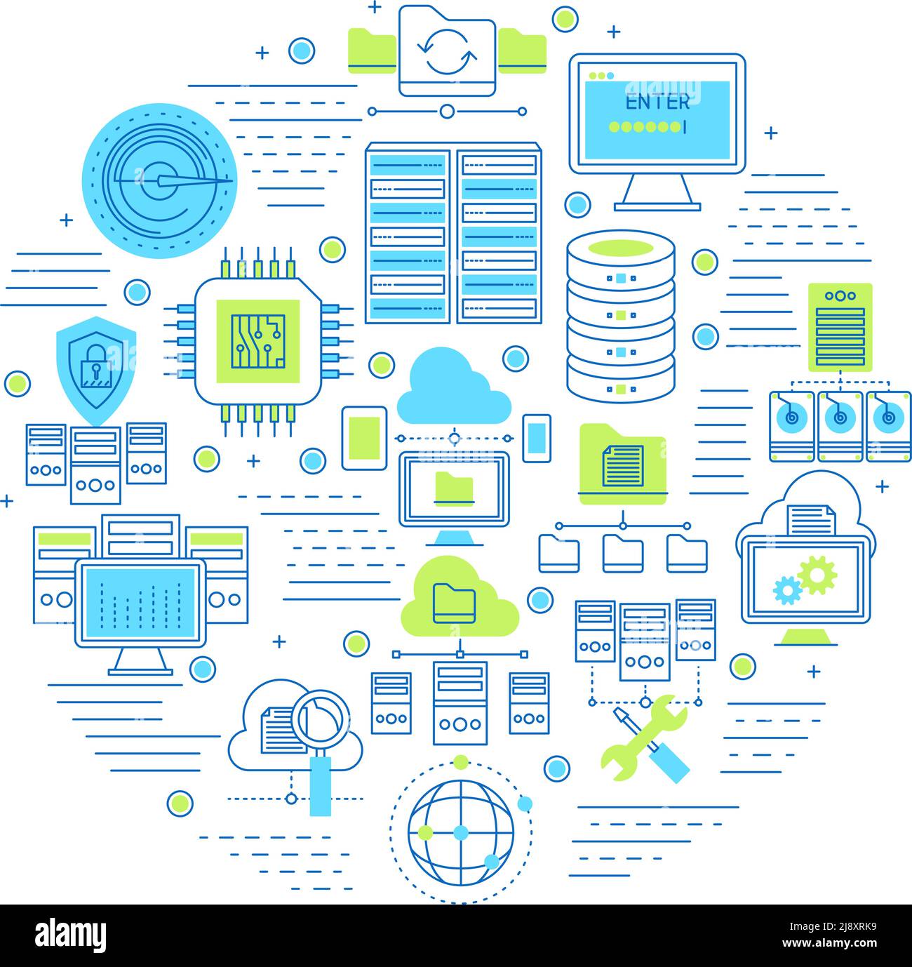 System configuration vector vectors hi-res stock photography and images ...