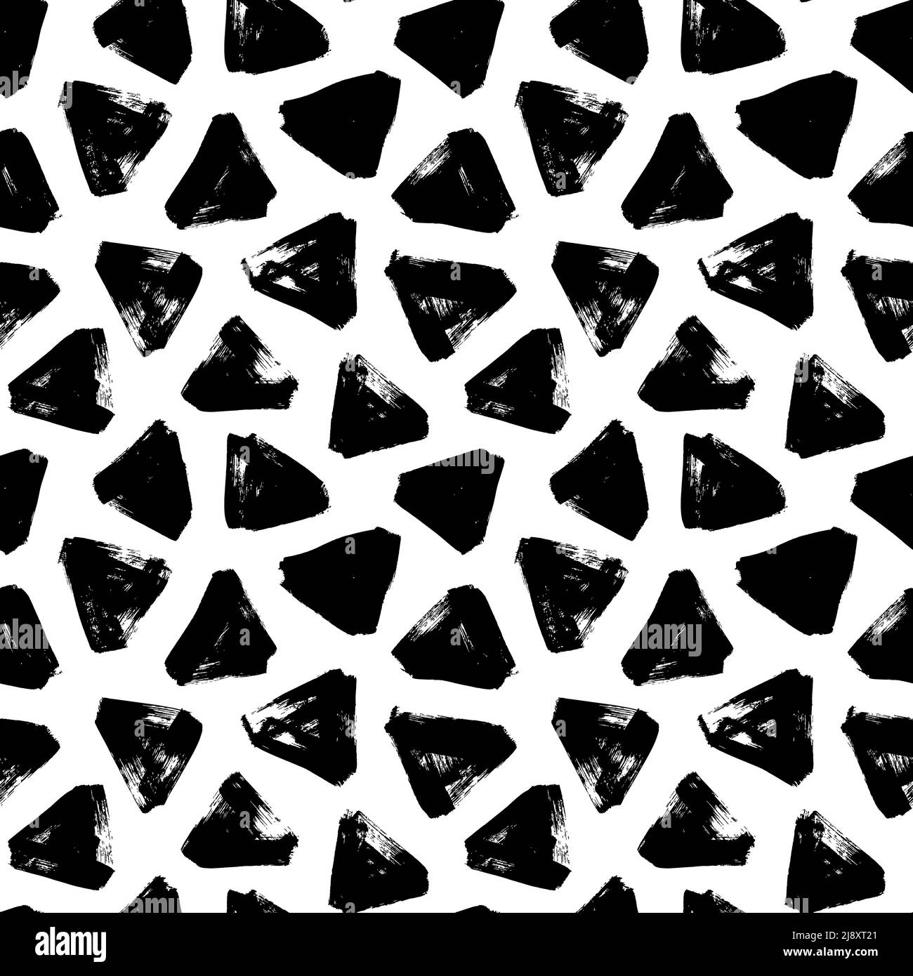 Black triangles Stock Vector Images - Alamy